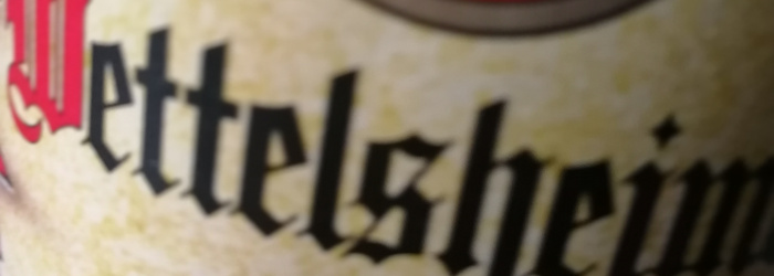 Bier am Freitag – Wettelsheimer Bier Hell – schlimmerdurst.net